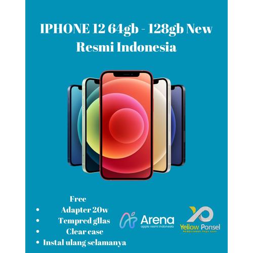 Jual APPLE IPHONE 12 64GB - 128GB RESMI IBOX - Hitam, 128 gb - Kota ...