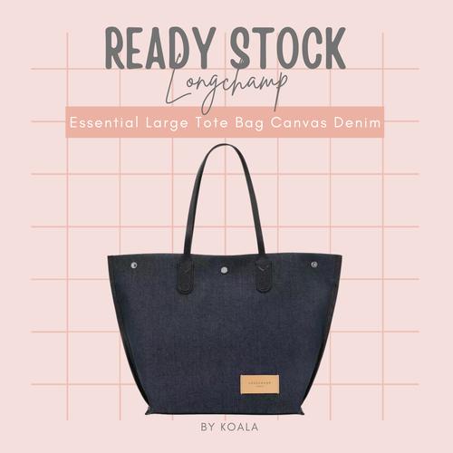 Jual [READY STOCK] Tas LC Essential Large Tote Bag Canvas Denim - Kota ...