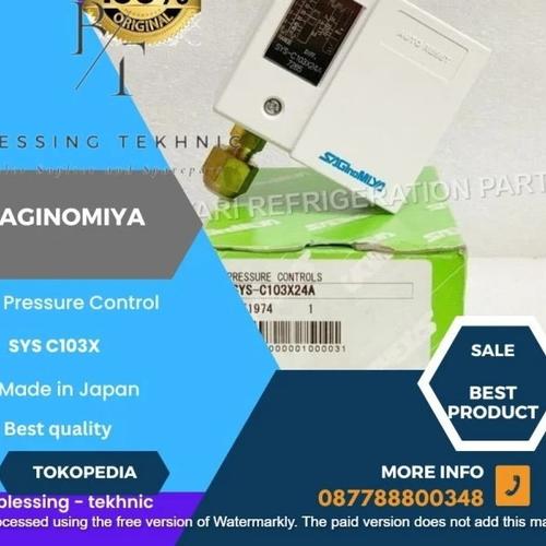 Jual Pressure Control Saginomiya SYS C103X24A - Jakarta Utara ...