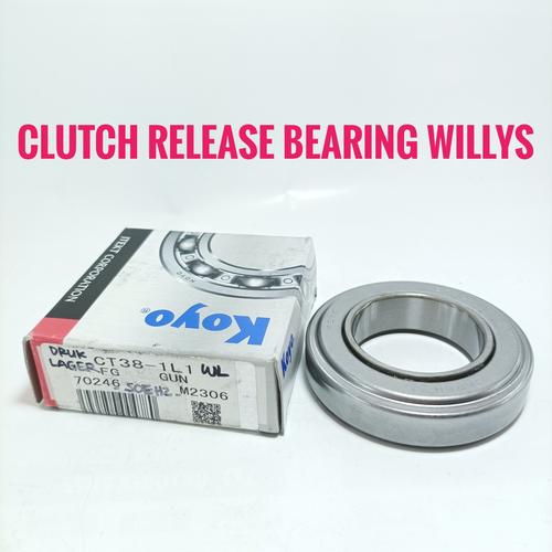 Jual Druk Lager Willys Mambo Clutch Release Bearing Willys Merk Koyo Japan - Kota Magelang ...