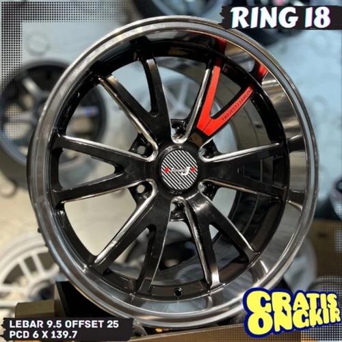 Jual velg mobil r18 SAMLONG TROJECT J velg ring 18 Pajero Fortuner ...