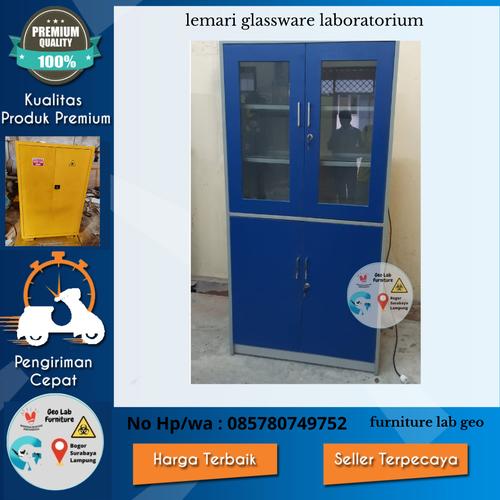 Jual Lemari Penyimpanan Bahan Kimia Desain Multiplex 4 Pintu & 5 Sekat ...