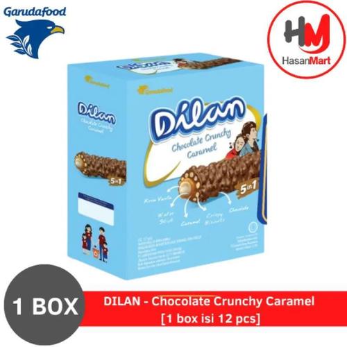 Jual Garuda Food DILAN - Chocolate Crunchy Caramel [1 box isi 12 pcs ...