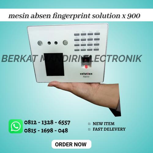 Jual SOLUTION X-900 Mesin Absensi Sidik Jari / Mesin Absen Solution ...