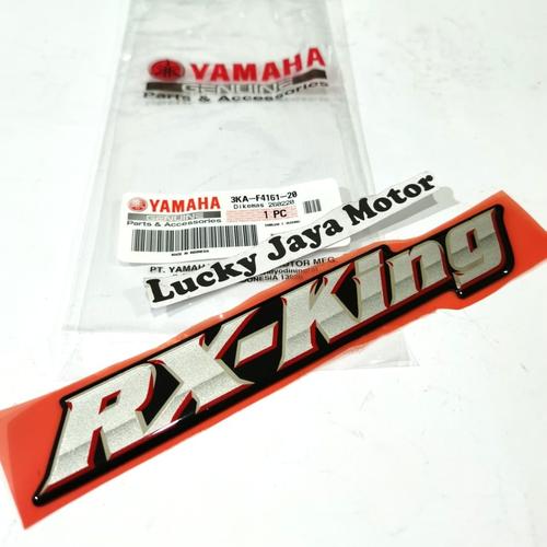 Jual EMBLEM TANGKI RX KING 2002 2003 EMBLEM DOF AKI 3KA-F4161-20 RXKING ...