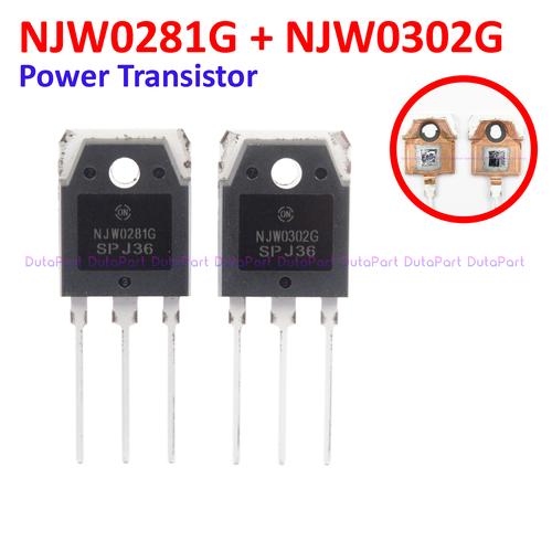 Jual NJW0281G NJW0302G Power Transistor Harga Per SET NJW0281 NJW0302 ...