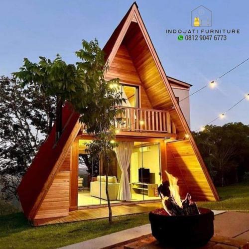Jual Rumah segitiga minimalis kayu jati - Kab. Jepara - indoJati ...