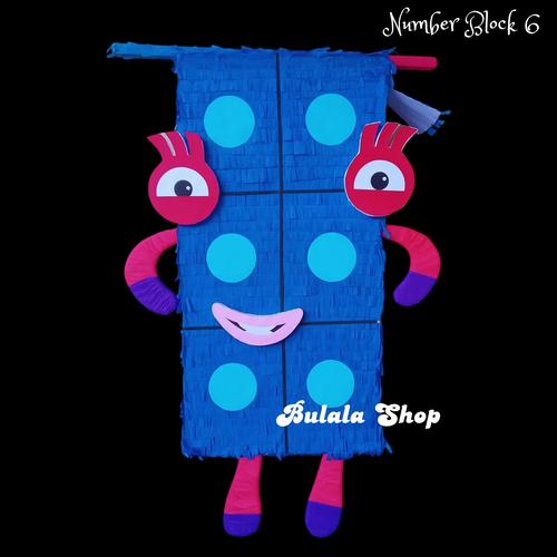 Jual Pinata Pukul / Pinata Ulang Tahun Motif Number Block - Jakarta ...