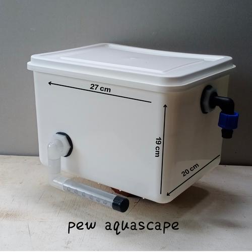 Jual ember filter kolam ikan box filter kolam koi aquarium media filter ...