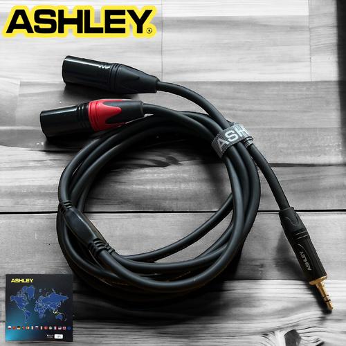 Jual Kabel ASHLEY USA 303 3.5 3.5mm Stereo to XLR Canon 2 Meter Ke HP ...