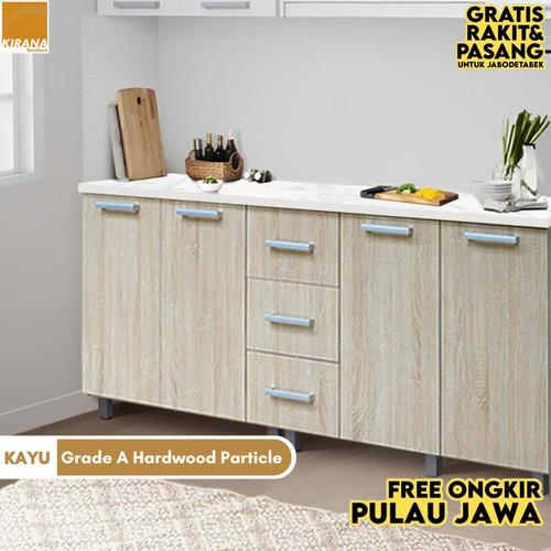 Promo Kitchen Set Bawah Minimalis Rak Dapur Kayu Dan Lemari Kantor ...