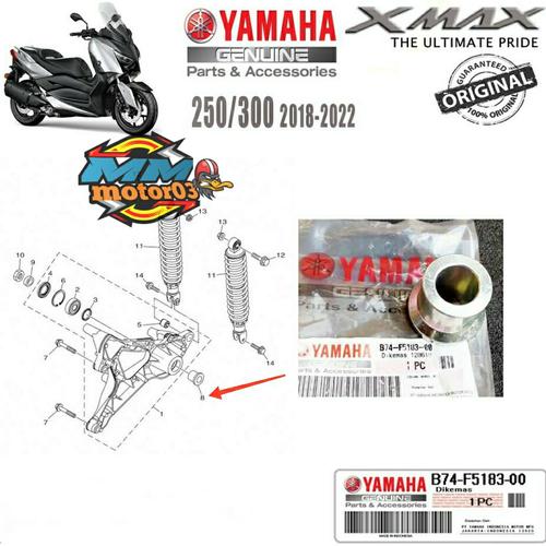 Jual COLLAR BOSH ARM DALAM XMAX 250 OLD XMAX NEW ORIGINAL YGP GENUINE ...