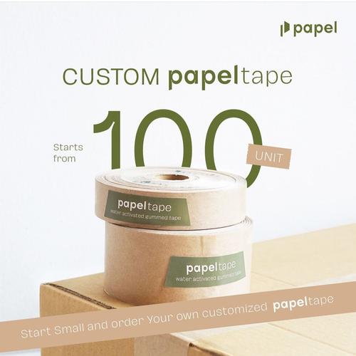 Jual PAPEL CUSTOM TAPE 2 INCH I Custom Print Tape, Lakban Kertas Custom ...