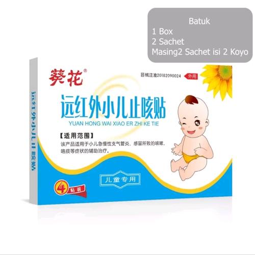 Jual Koyo Bayi dan Anak Mengatasi Batuk kering dan berdahak, - Merah ...