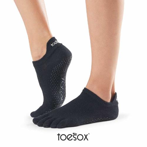Jual ToeSox Full Toe Low Rise Grip Socks Core - Charcoal Grey, L - Kota ...