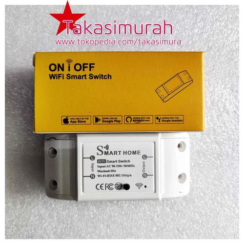 Jual Switch Breaker Wifi Smart On Off Tuya Saklar listrik Timer 10A Wi ...