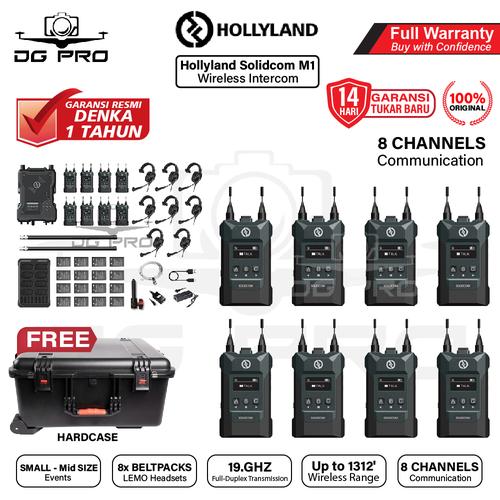 Jual Hollyland Solidcom M1 Wireless Intercom Solution 8 Beltpack 1*8 Resmi - Jakarta Pusat - DG ...