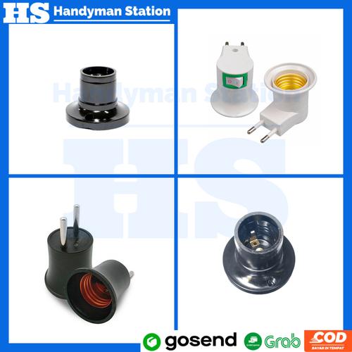 Jual Macam macam Rumah Lampu Fitting Lampu Pitting Tidur Fitting Colok ...