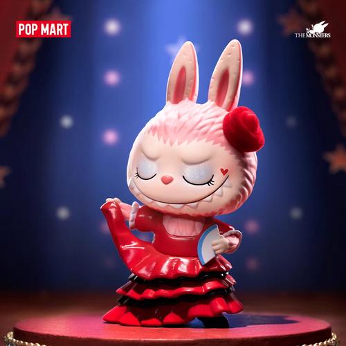 Jual POPMART LABUBU makes its debut with cute hanging card Figure ...