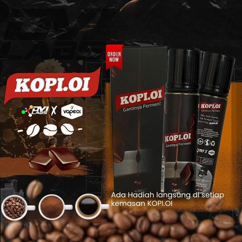 Jual Kopi.oi Gantinya Permen 60ML by DVI Labs x Vape Oi / Liquid Kopi ...