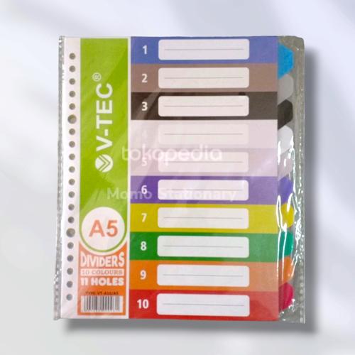 Jual pembatas/divider plastik warna 11 lubang - A5 - Kota Medan - Momo ...