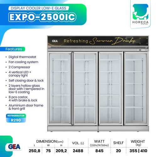 Jual GEA Display Showcase Cooler EXPO-2500 IC / EXPO 2500 IC / EXPO ...