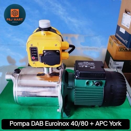 Jual Paket Pompa Booster Dab Euroinox 40/80M + APC York 01C - Jakarta Utara - P&J Mart | Tokopedia