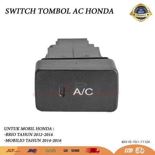 Jual tombol switch AC mobil honda brio mobilio 2012 2013 2014 2015 2016 ...