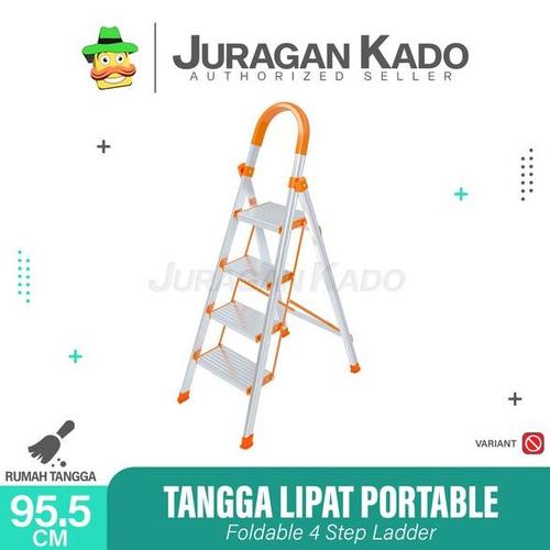 Jual TANGGA LIPAT /TANGGA PORTABLE / TANGGA LIPAT ALUMINIUM - 4 STEP ...