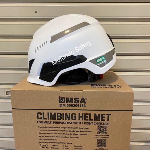 Jual Helm Climbing Safety MSA V-GARD H1 Safety Helem Climbing Trivent ...