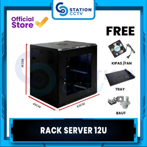 Promo Wallmount Rack Server 12U / Rack Server Ukuran 12U / Rack Server ...