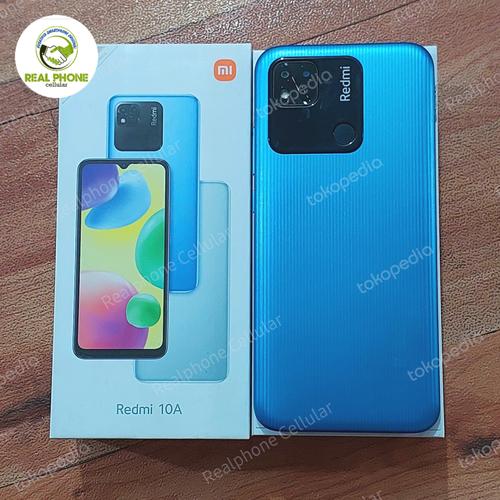 Jual XIAOMI REDMI 10A 4/64 SECOND MULUS FULLSET ACC LENGKAP ORIGINAL ...