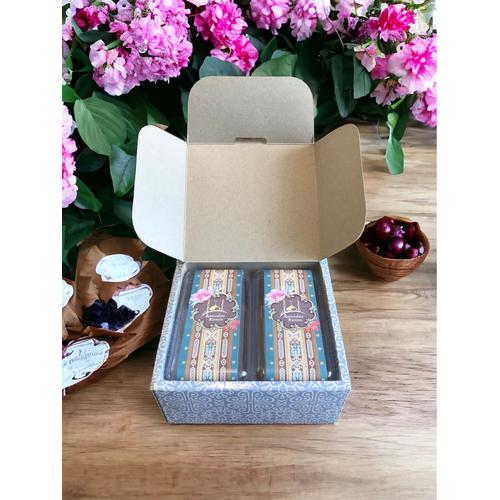 Jual Dus Kue Kering Lebaran Isi 3Toples 350gr Box Parcel Kuker Idul ...