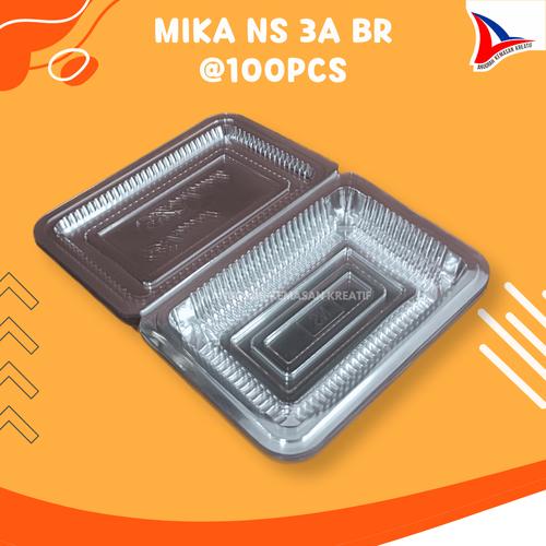 Promo MIKA NS 3A BR / MIKA KUE / MIKA PLASTIK / MIKA JAJAN KUE ISI 100 ...