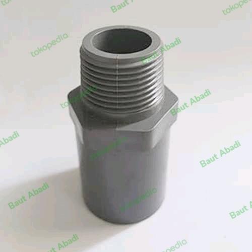 Jual Sambungan Pipa Pvc Sok Drat Luar - 1 X 1/2 inch - Kota Palu - Baut ...