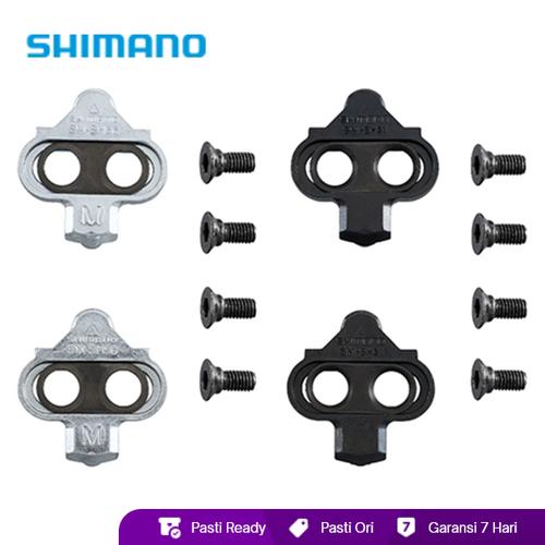 Promo Cleat MTB 2-bolt SPD Original 100% SHIMANO SH51 SH56 Compatible ...