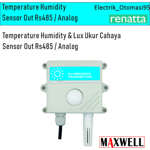 Jual Sensor Temperature Humidity Out RS485 Modbus RTU - Kab. Bekasi ...