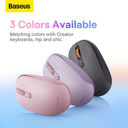 Jual Baseus F01B Tri-Mode Wireless Mouse - Ungu - Kota Bandung - Baseus ...