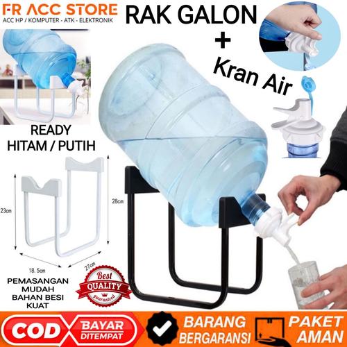 Jual KERAN AIR GALON DUDUKAN GALON DISPENSER KRAN AIR GALON RAK GALON MEJA - KRAN SAJA - Kota ...