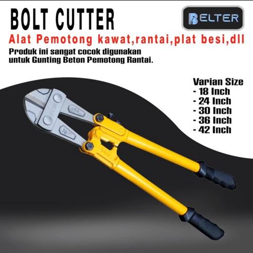 Jual Bolt Cutter Gunting Besi Beton Tang Potong Besi Baja Beton - 18 ...