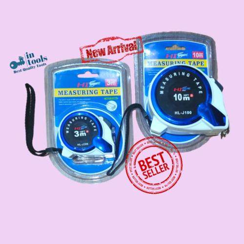 Jual Meteran Autostop HITEC Ukuran 3 Mtr & 10 Mtr / Meteran Murah ...