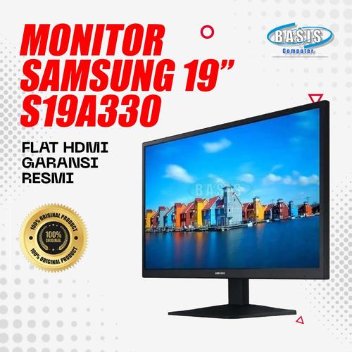 Jual LED Monitor Flat Samsung 19 Inch S19A330 HDMI VGA - Kota Padang ...