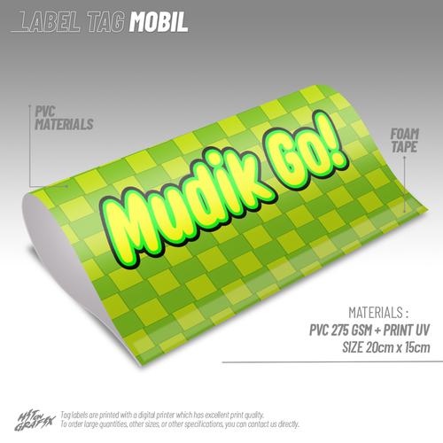 Jual Label Tag Mobil Ramadhan Lebaran Mudik Variasi Penutup Pintu ...
