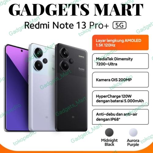 Jual Official Redmi Note 13 Pro+ 5G 12GB 512GB Garansi Resmi - Hitam ...
