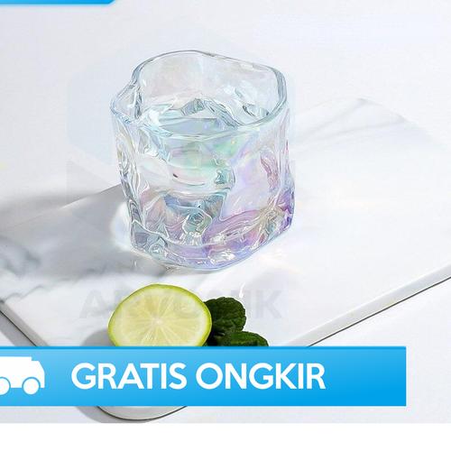 Jual GELAS KACA MINI PIKNIK DRINKING GLASS MINUMAN ANGGUR KRISTAL ...