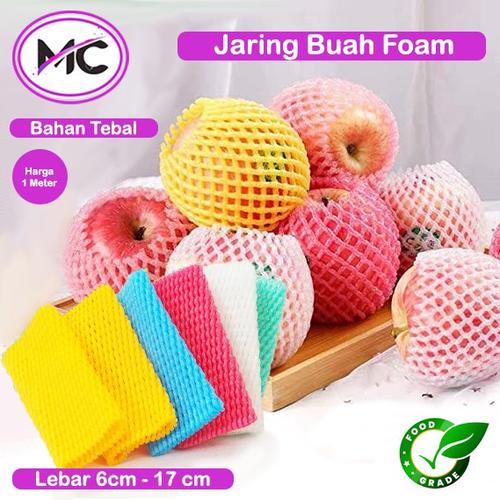 Jual Jaring Foam Net Buah Apel Jeruk Pir Warna Busa Bungkus Kerajinan ...