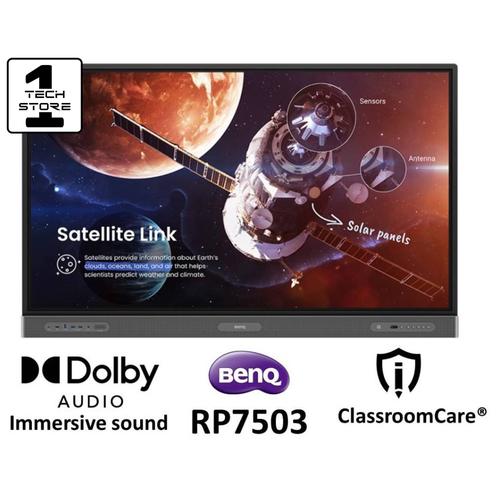 Jual IFP BenQ RP7503 Pro Series |75" | Interactive| Touch Screen| 4K ...