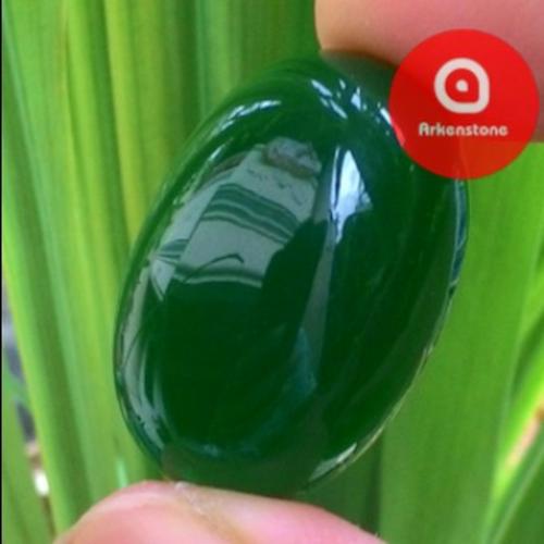 Jual Batu Akik Hijau Garut / Ijo Garut Ohen 25 mm - Jakarta Timur ...