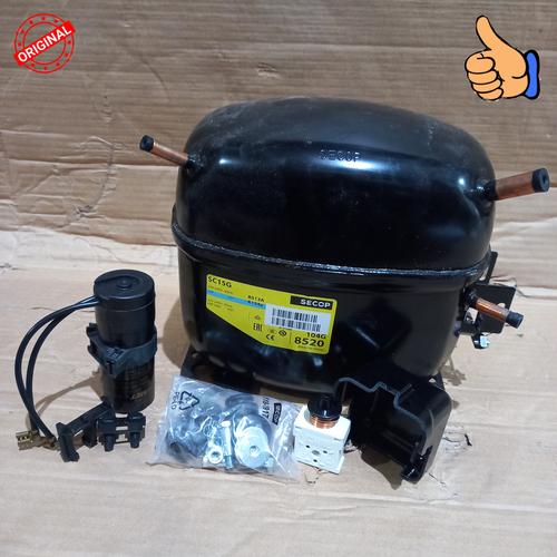 Jual Secop Compressor R 134a SC 15-G 1/2 HP 220-240 Volt - Kota ...