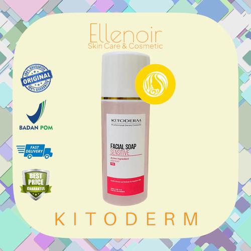 Jual Kitoderm Facial Soap Sensitive 100 ml Original - Jakarta Utara ...